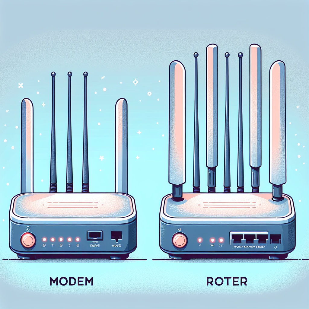Qual é a diferença entre um modem e um modem com roteador integrado ...